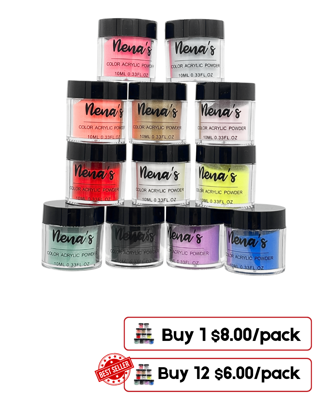 Nena’s Nails – Colecciones de Acrylic Powder – Blondette Beauty Supply