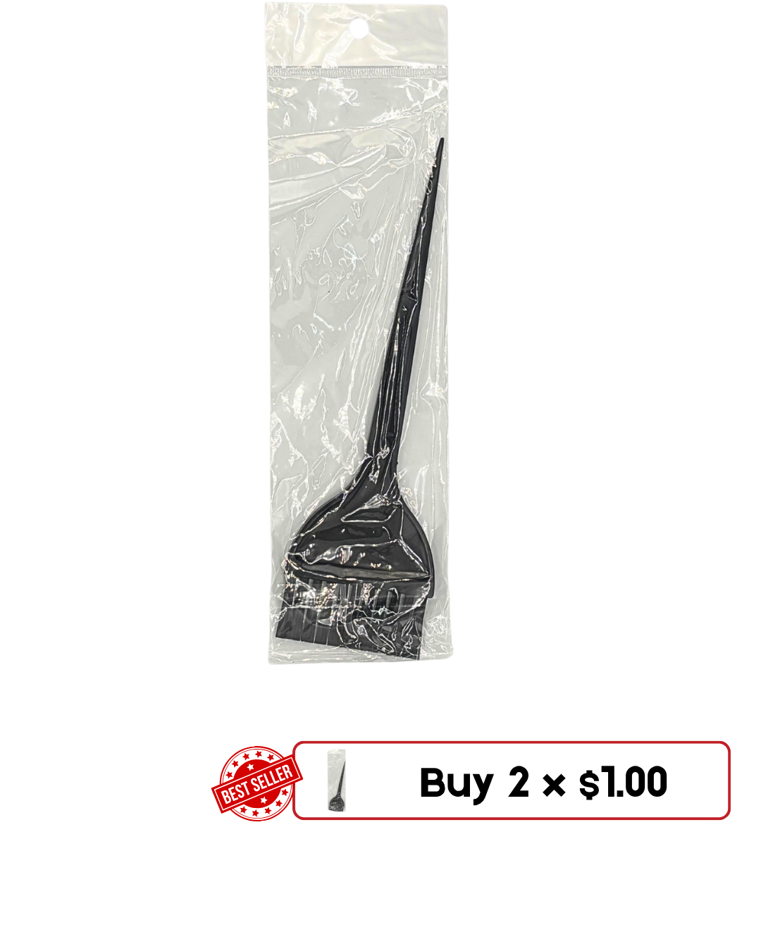 2x1 Hair Brushes Simple – Blondette Beauty Supply
